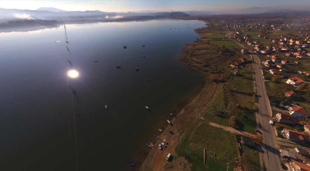 Pogledajte kako iz zraka izgleda jezero Modrac – SodaLIVE.ba ...