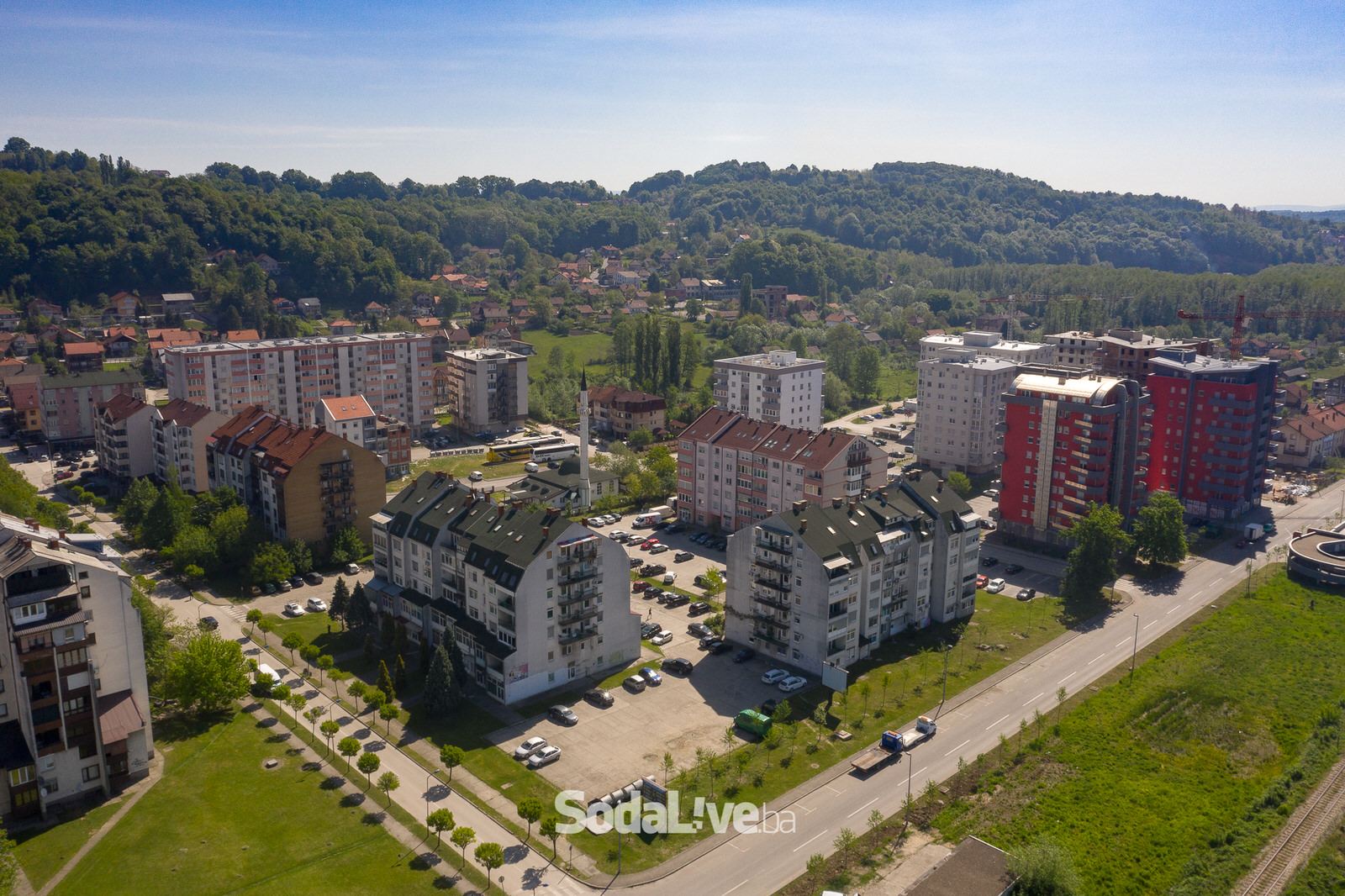 Lukavac: Proljetna idila iz zraka (FOTO + VIDEO)