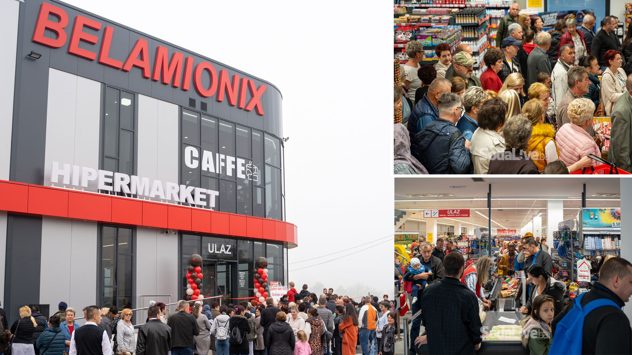 Modrac: Otvoren Belamionix hipermarket (VIDEO/FOTO)
