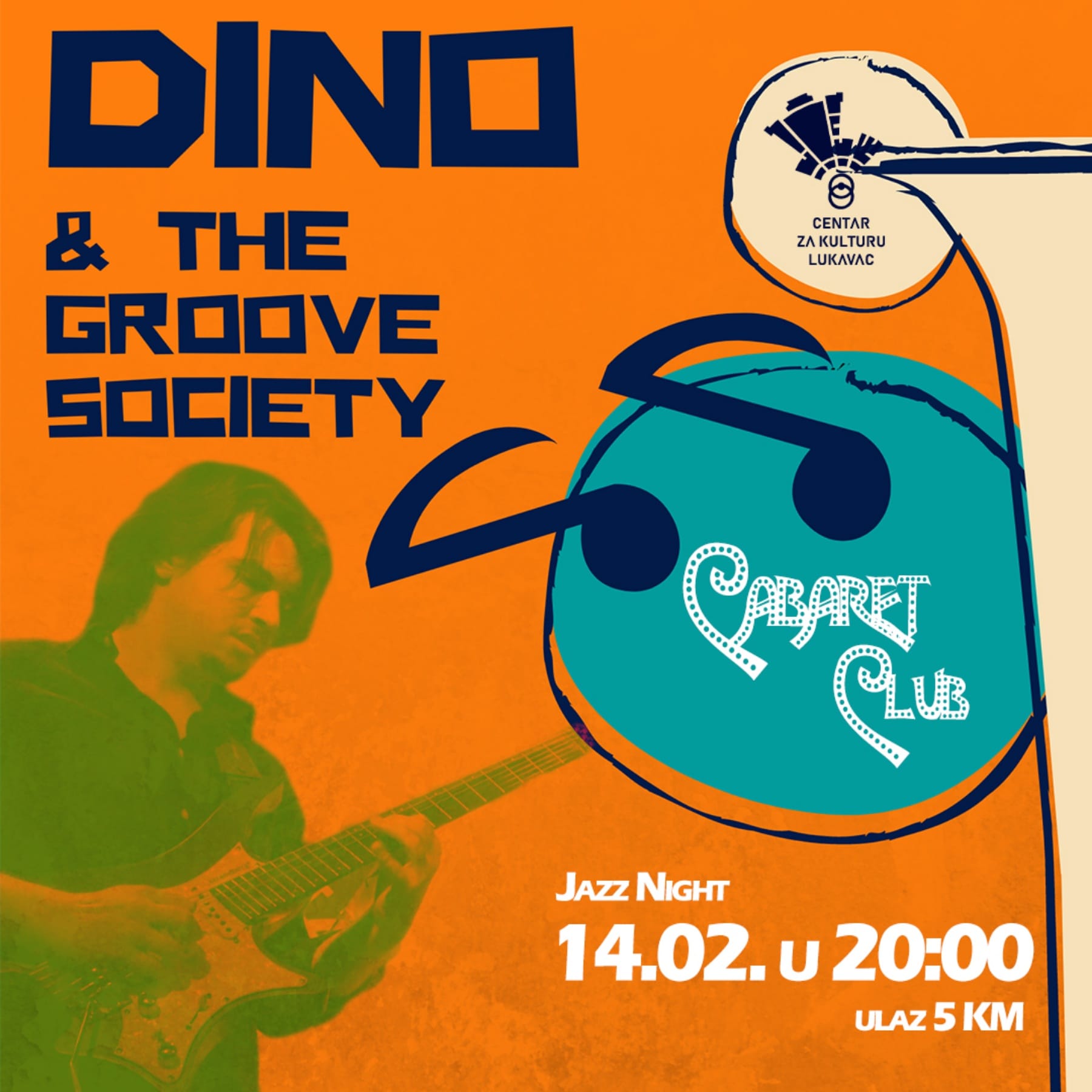 Valentinovo u Cabaret Clubu uz jazz orkestar „Dino & The Groove Society“