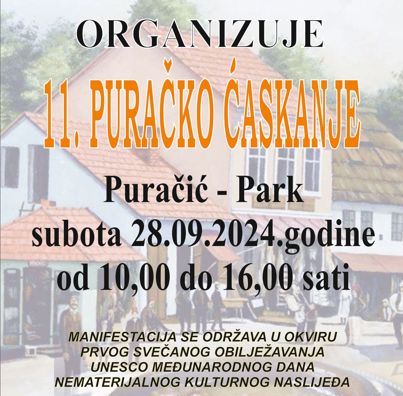 Poziv na 11. Puračko ćaskanje: Takmičenje u pripremi tradicionalnog ...